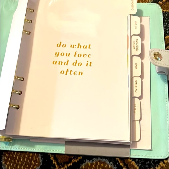 Kikki K | Office | Kikki K Fitness Planner | Poshmark